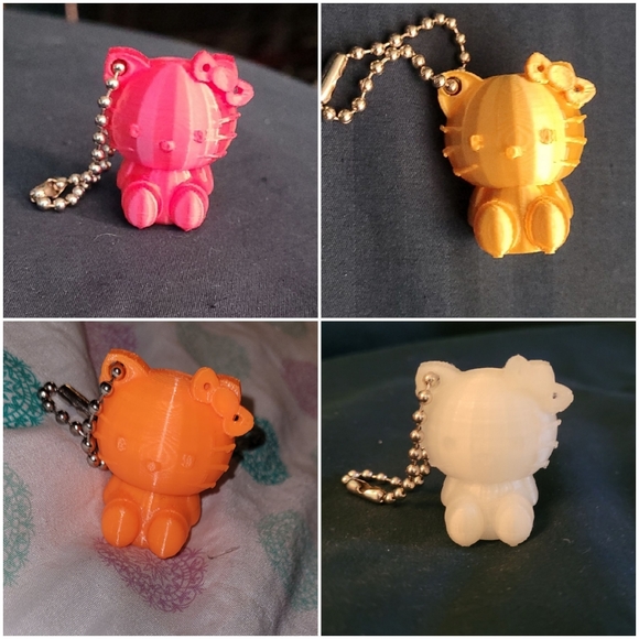 Hello Kitty | Accessories | 3d Hello Kitty Keychain | Poshmark